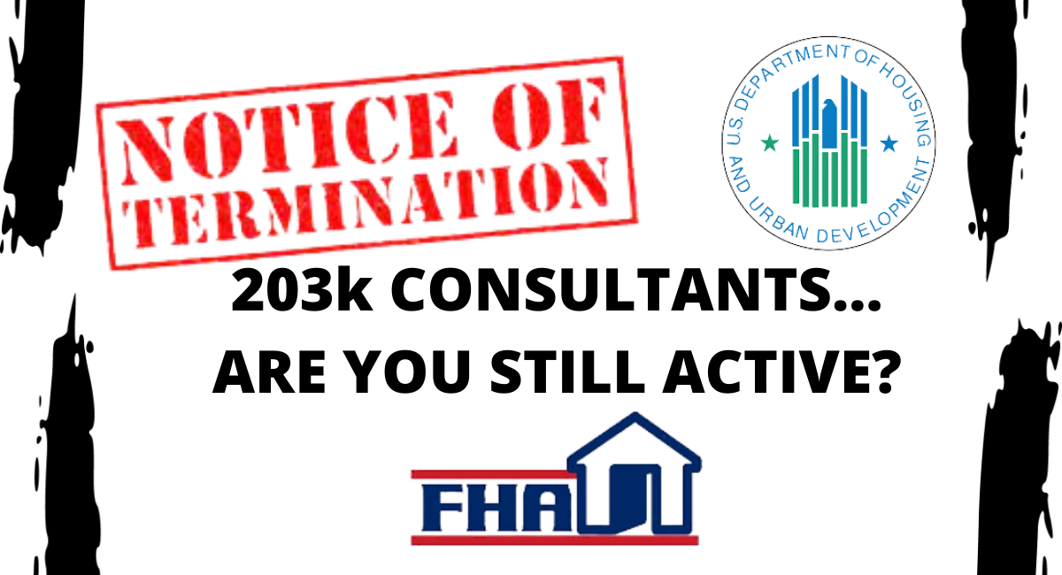 203k Consultant Recertification Kit